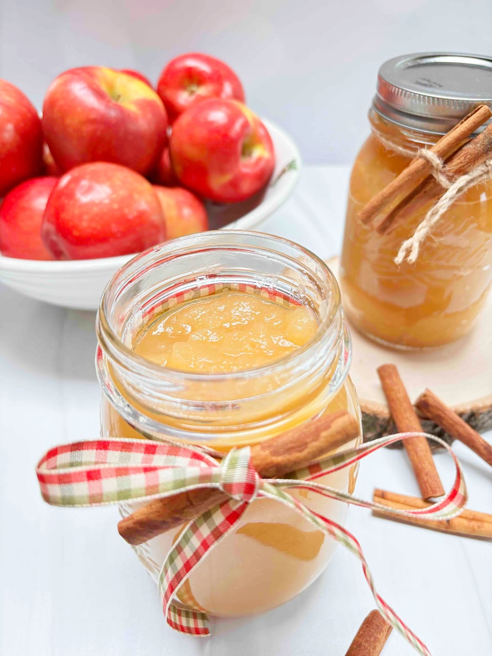 Delightfully Easy Homemade Cinnamon Applesauce | Laura M. Ali, MS, RDN, LDN