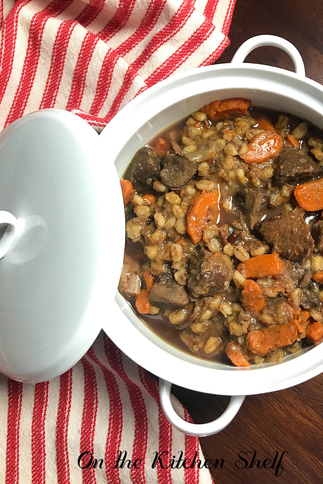 Instant Pot Beef and Barley Stew | Laura M. Ali, MS, RDN, LDN
