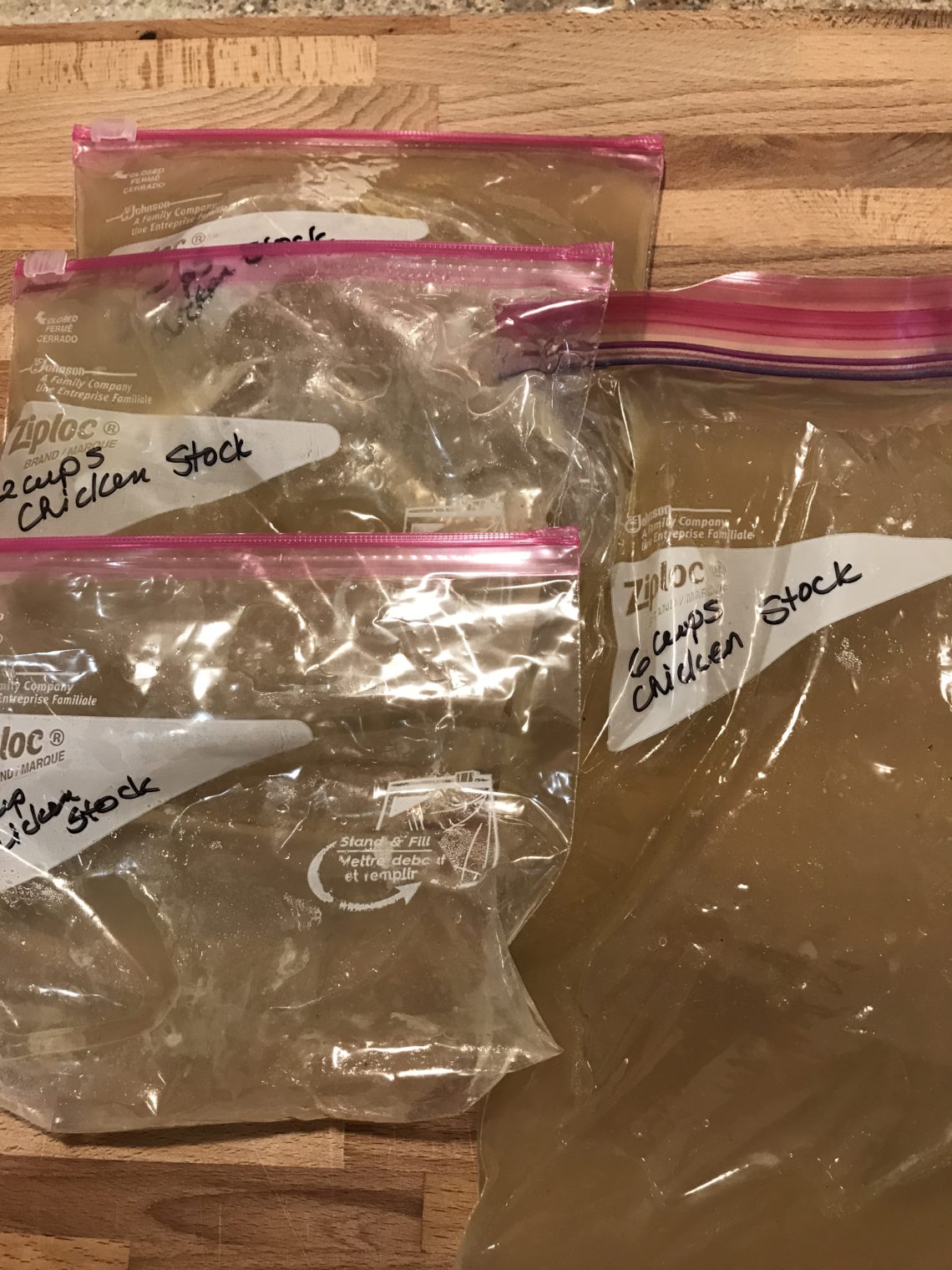 Homemade Chicken Broth - It's a great time to fill your freezer!