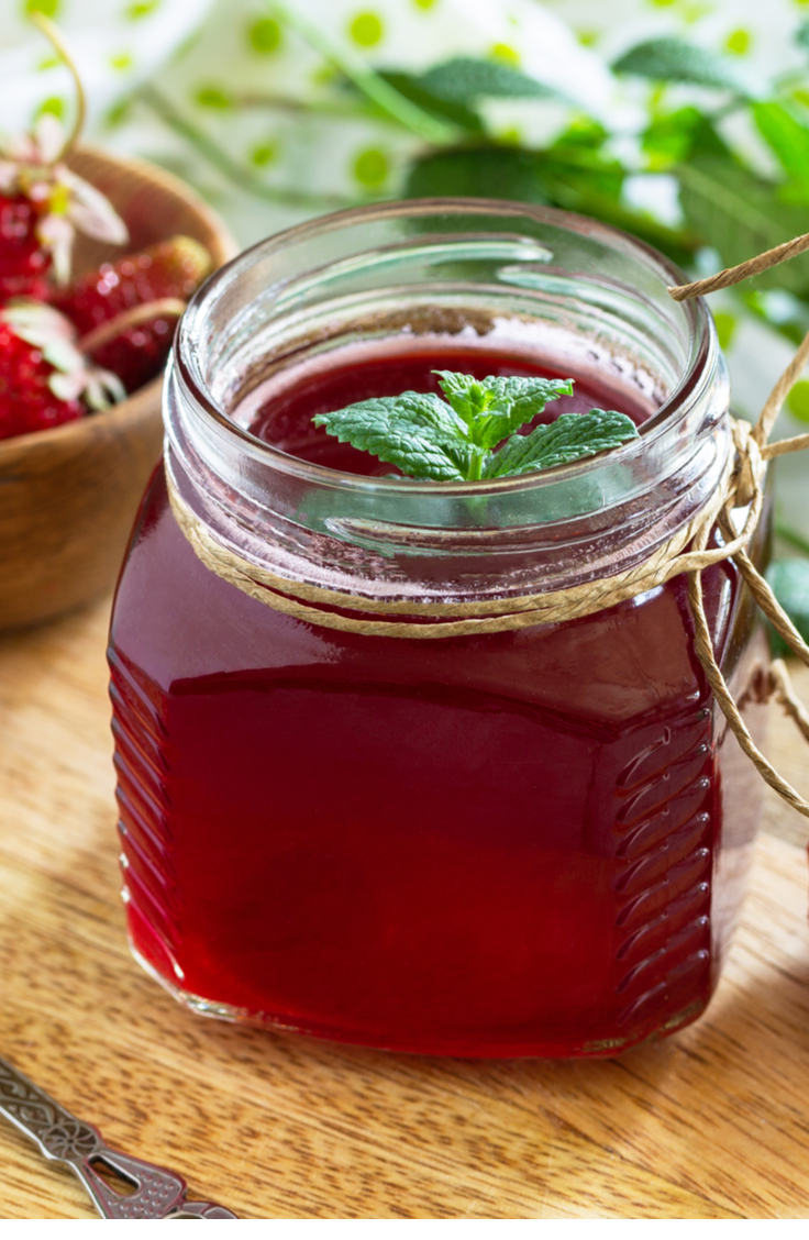 Strawberry Simple Syrup Perfect For Summer Drinks And More strawberry-simple-syrup-perfect-for-summer-drinks-and-more