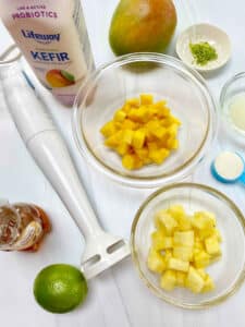 Tropical Mango Pineapple Kefir Smoothie