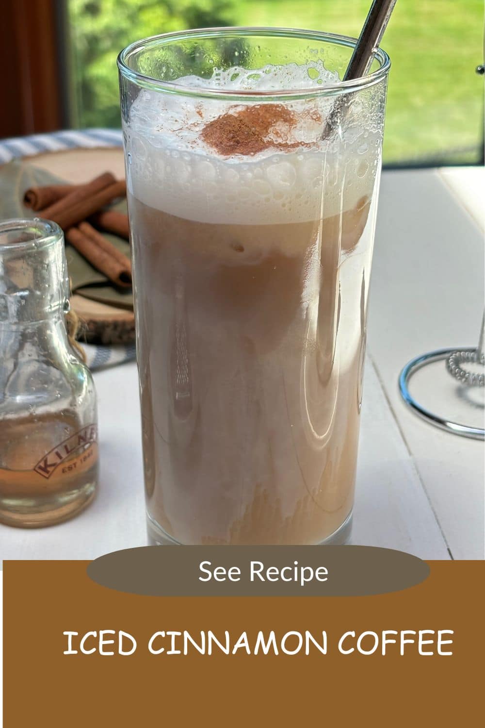 Simple Iced Cinnamon Coffee Recipe | Laura M. Ali, MS, RDN, LDN