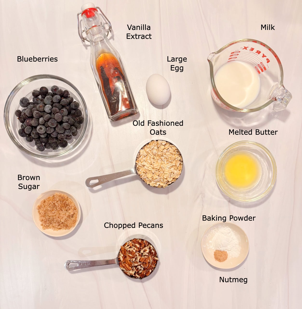Deliciously Easy Individual Blueberry Baked Oats Cups | Laura M. Ali ...