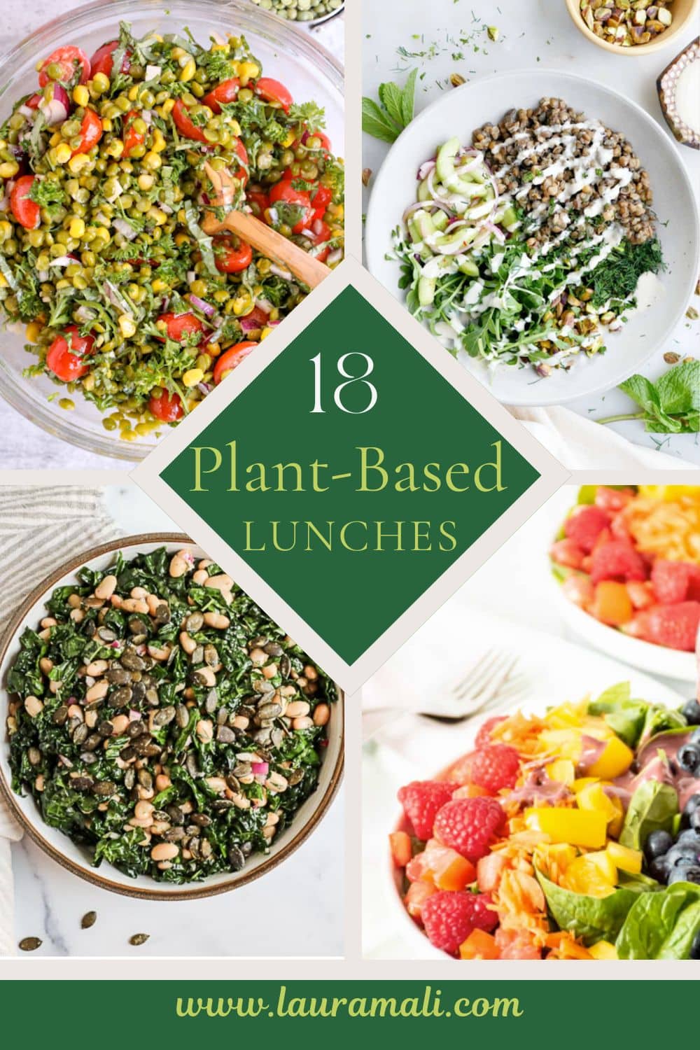 18 Delicious Plant Based Lunch Ideas for a Healthier You | Laura M. Ali ...
